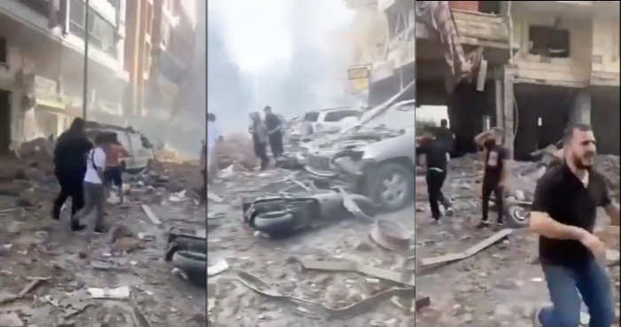 Israeli strike on Beirut kills nine, dozens injured