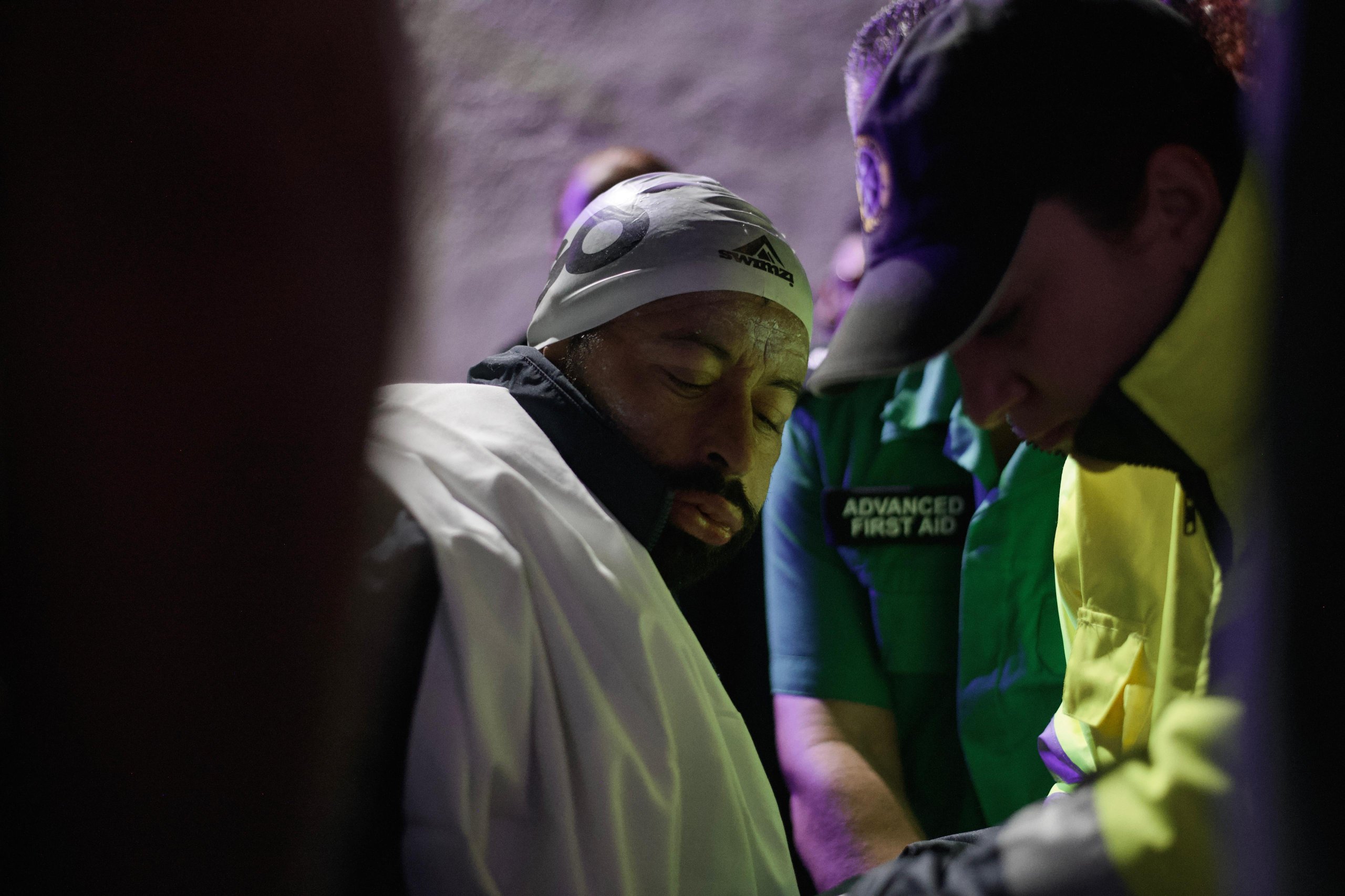 Neil Agius swims a record-breaking 140km in 60 hours