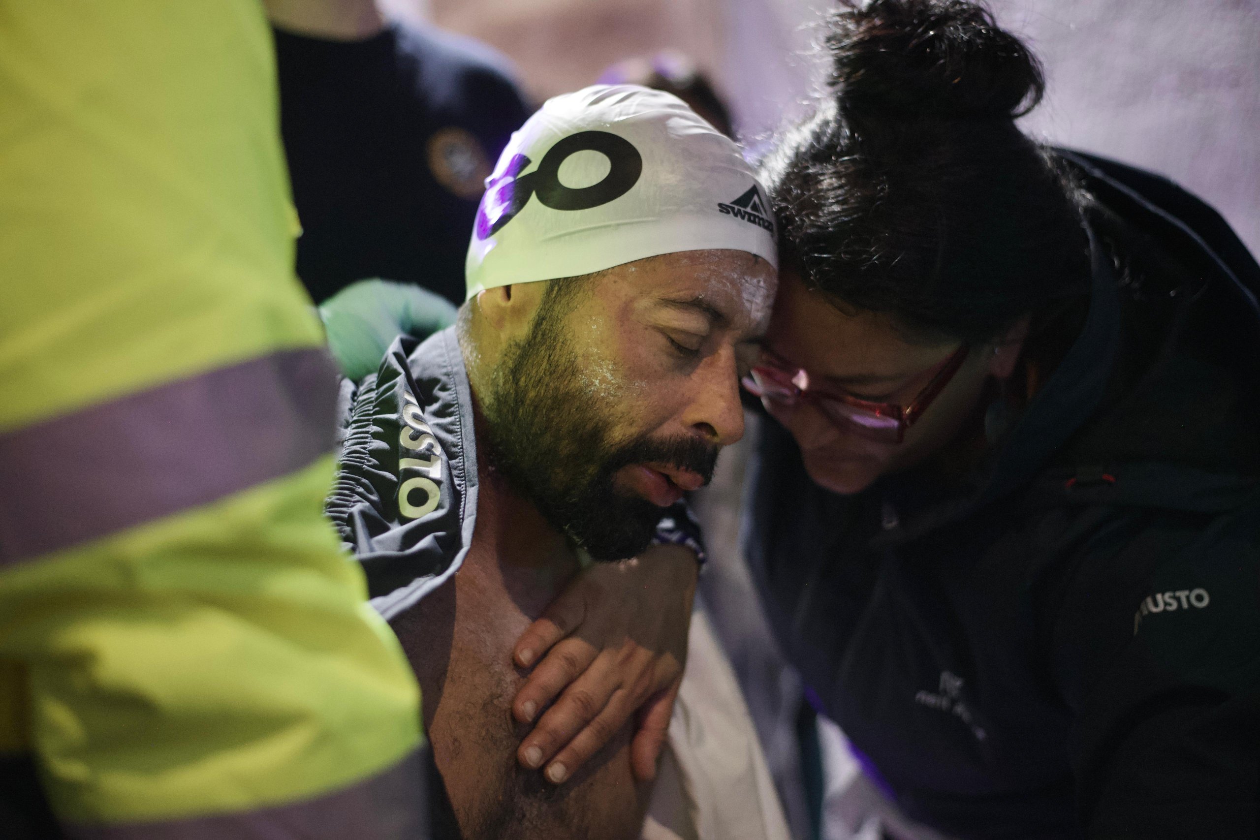 Neil Agius swims a record-breaking 140km in 60 hours