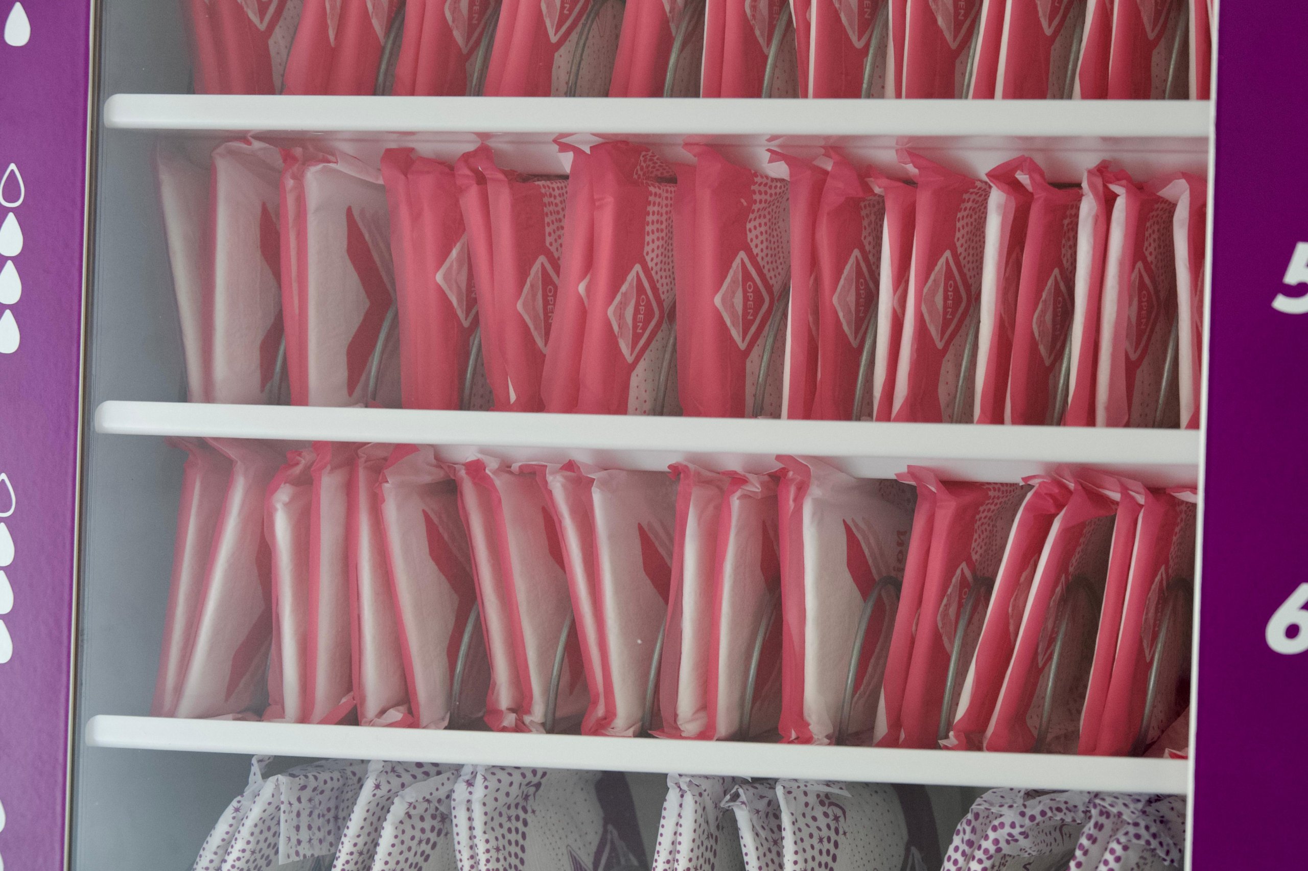 Pilot project launches free menstrual products in three schools