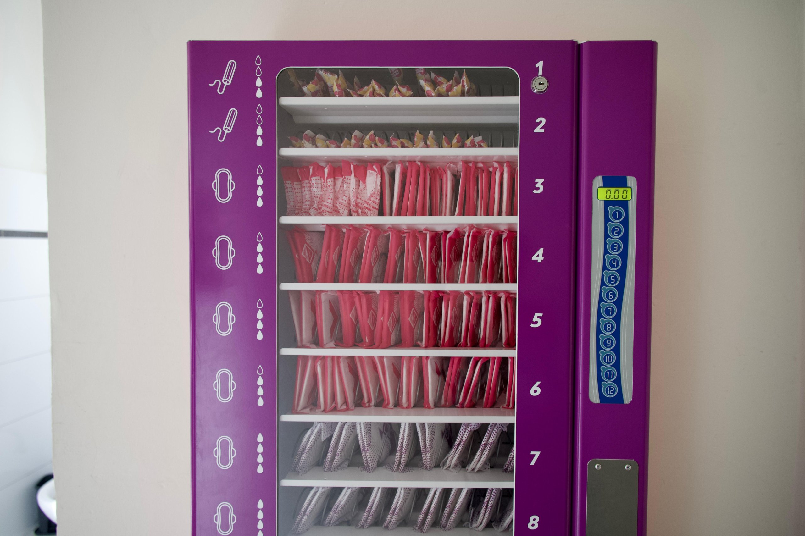 Pilot project launches free menstrual products in three schools