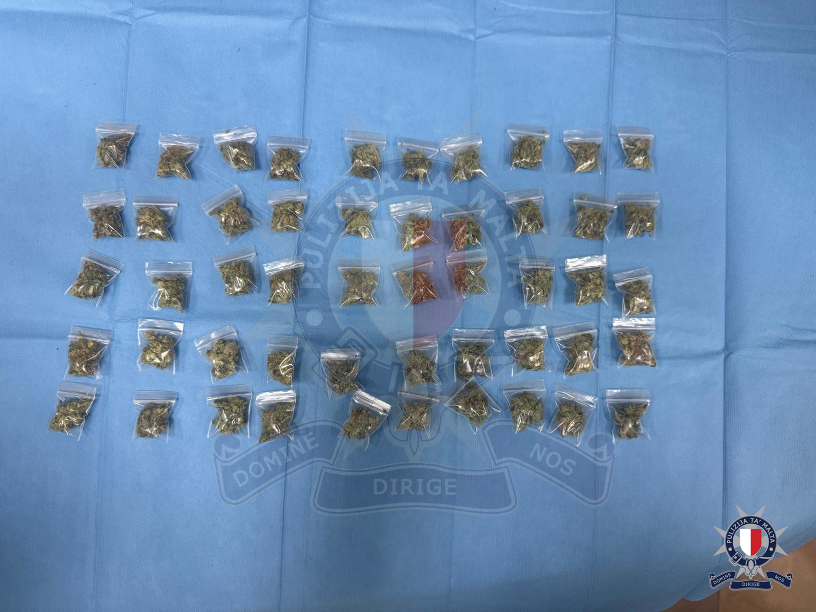 Two Arrested After Being Found With 50 Packets Of Cannabis