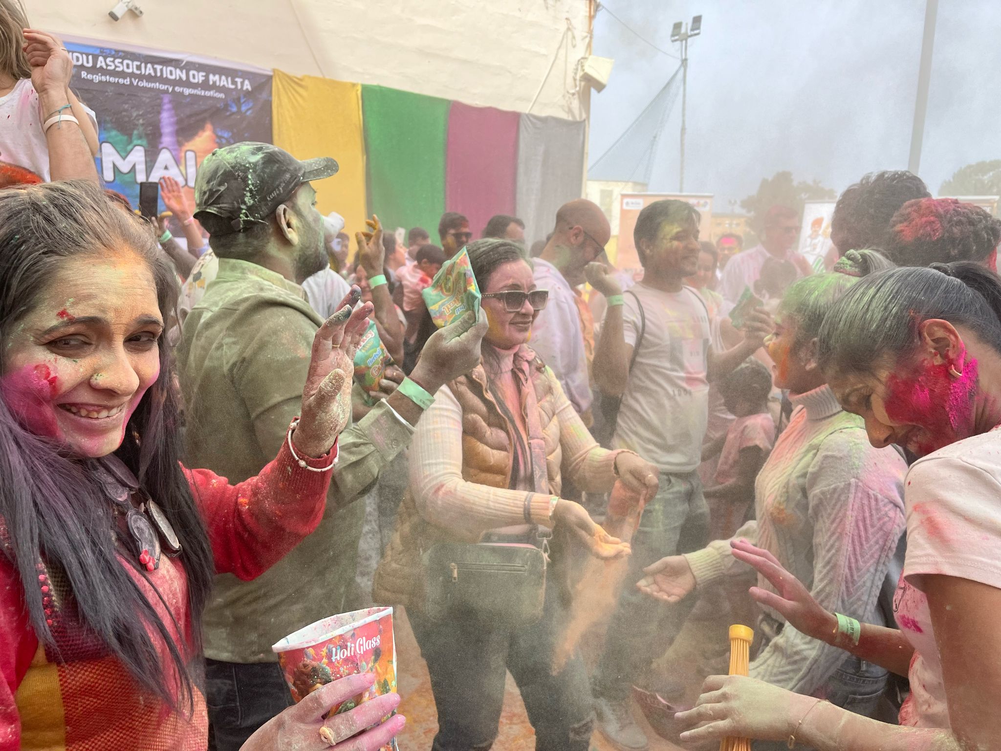 Indian community in Malta celebrates Holi Festival with colours, music ...