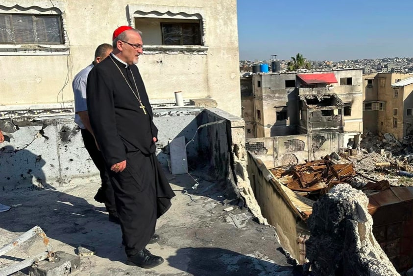 Jerusalem's Cardinal condemns Israeli killing of 'innocents' as Gaza ...