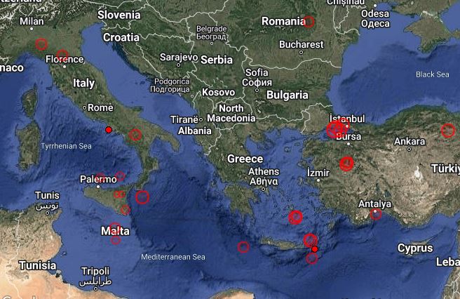 Tremor felt across Malta following 6.3-magnitude earthquake near Crete