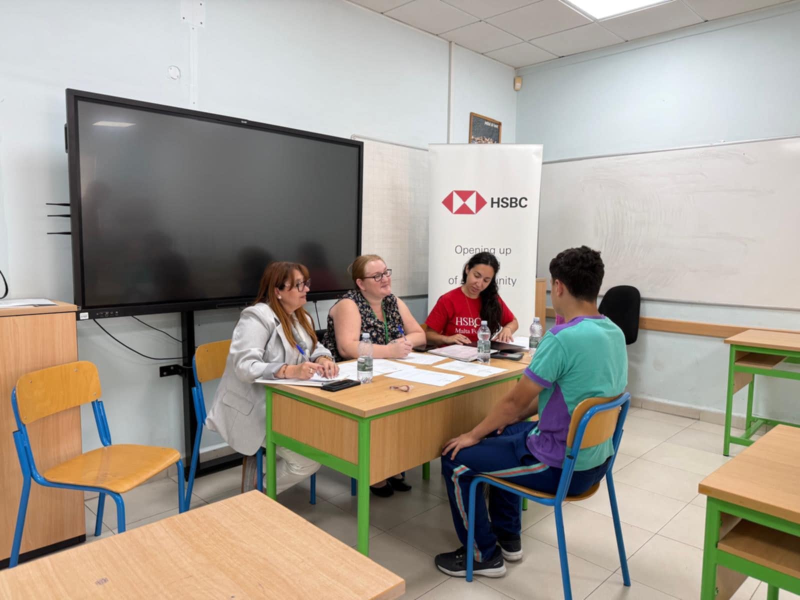 HSBC Malta supports student career development