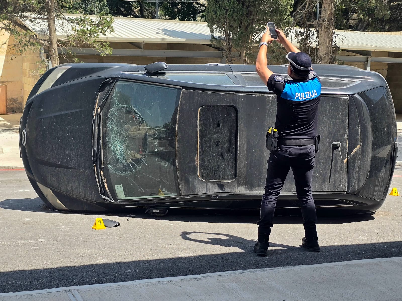 Police demonstrate new crash investigation unit in action