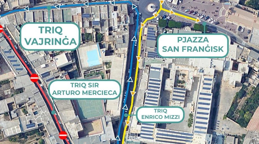 Din it-triq fir-Rabat Għawdex se tkun magħluqa għat-traffiku