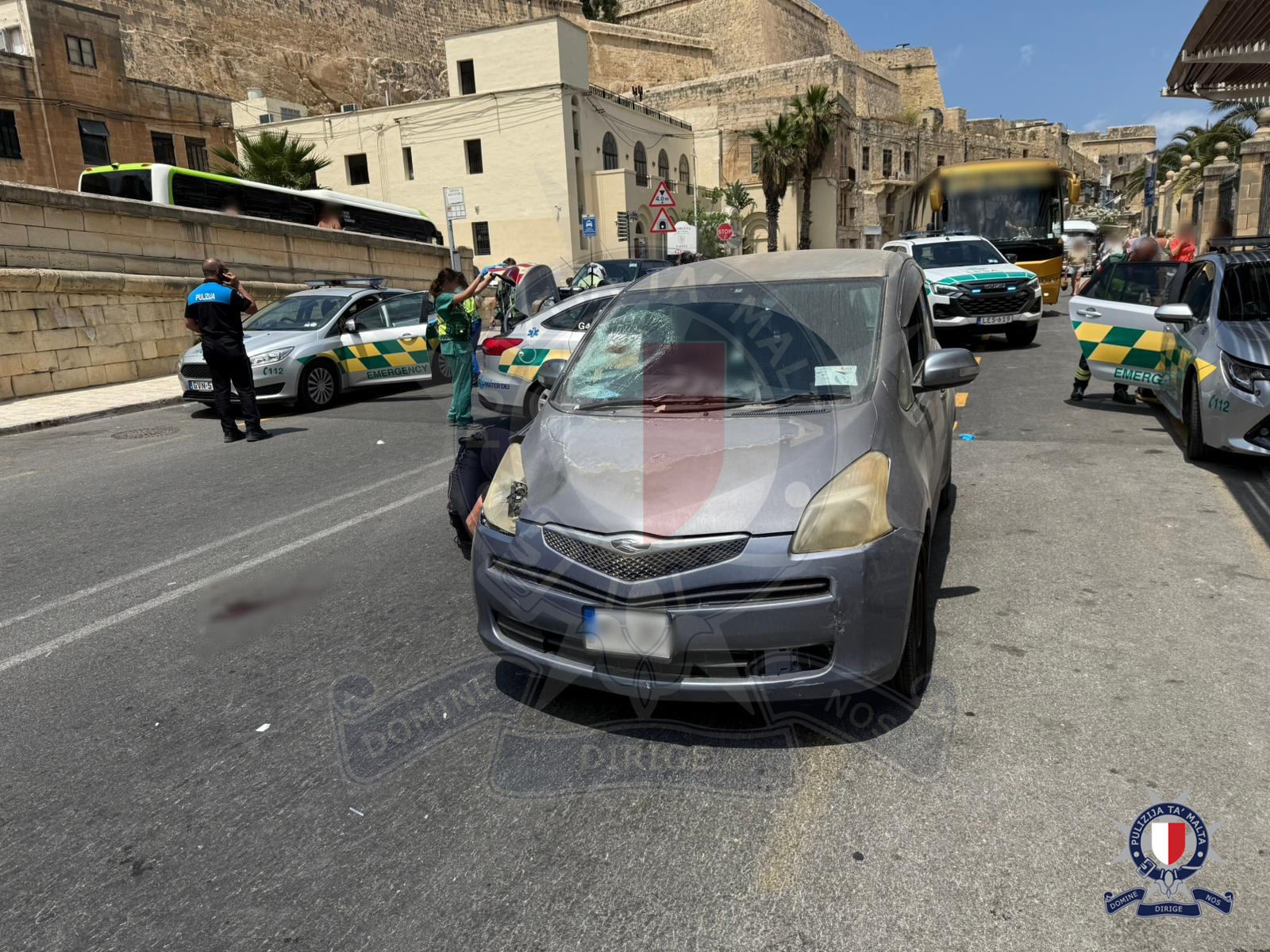 Pedestrian in critical condition following Floriana traffic accident ...