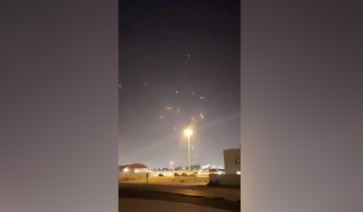 Iran launches missile barrage against US base in Qatar