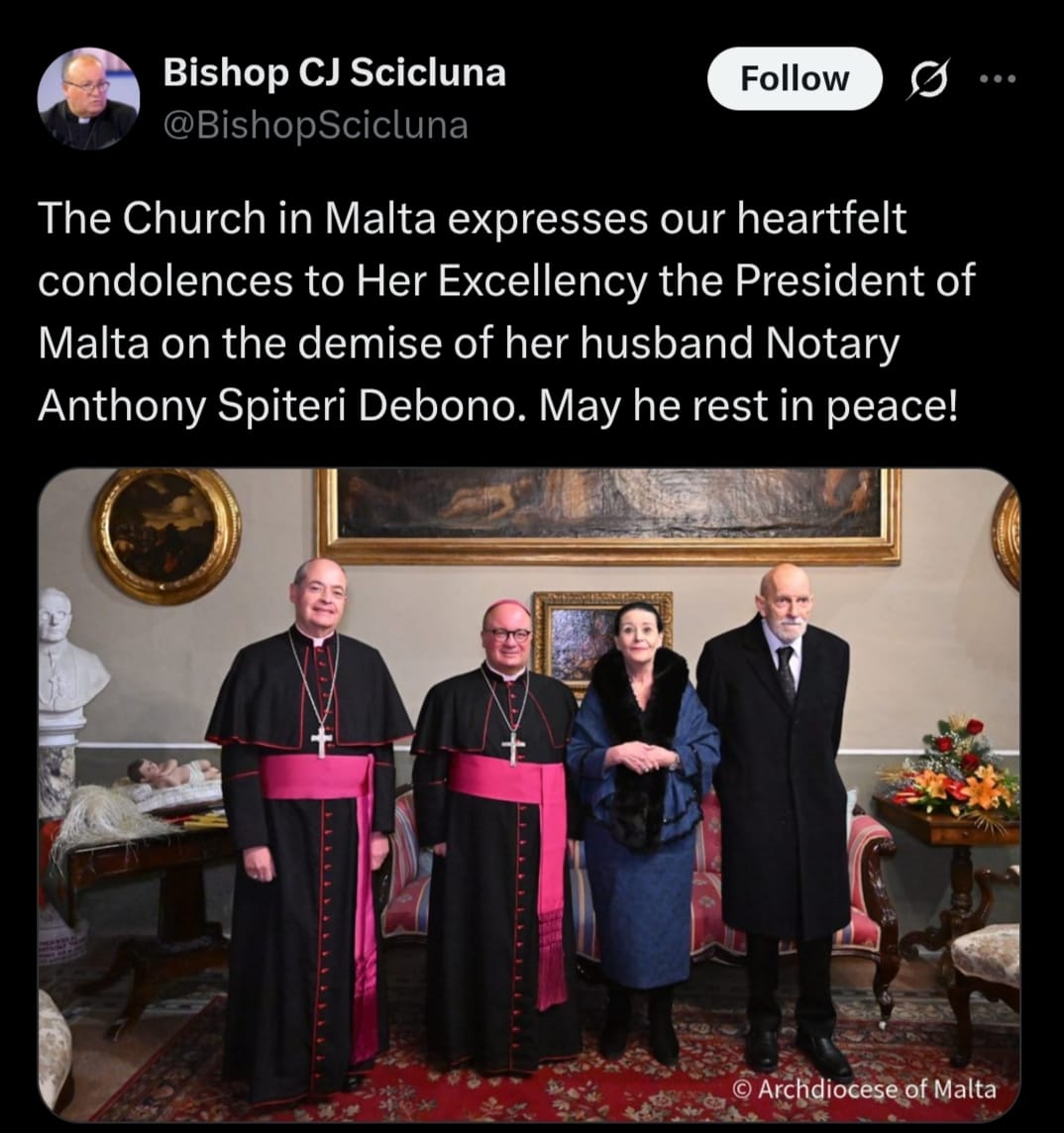 Il-pajjiż f’luttu għat-telfa tan-Nutar Anthony Spiteri Debono