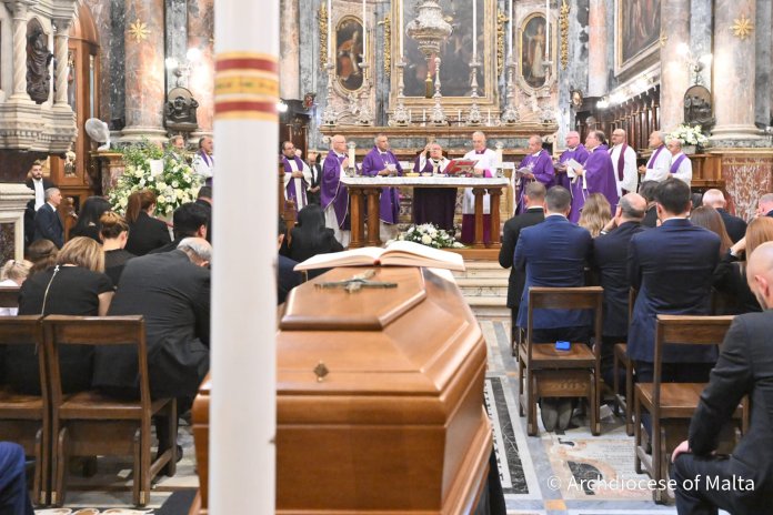 Il-funeral ta' Anthony Spiteri Debono: L-Arċisqof jiddeskrivih bħala ...