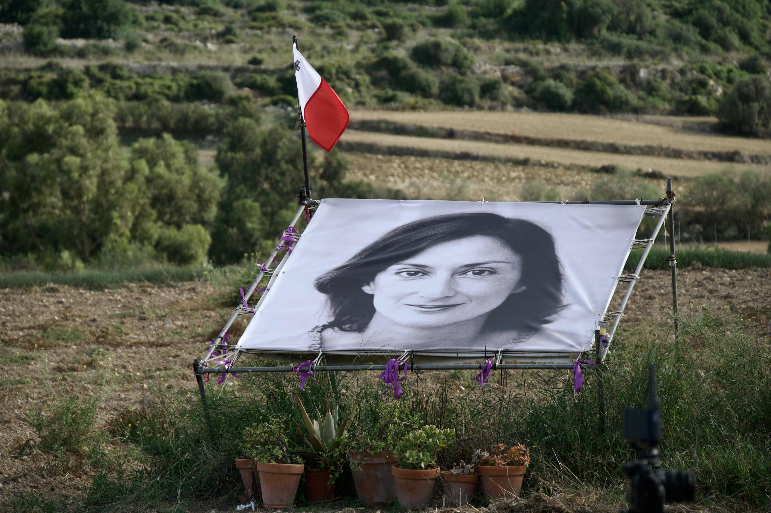 'We show up because of Daphne's stamina': Activists mark nearly eight ...