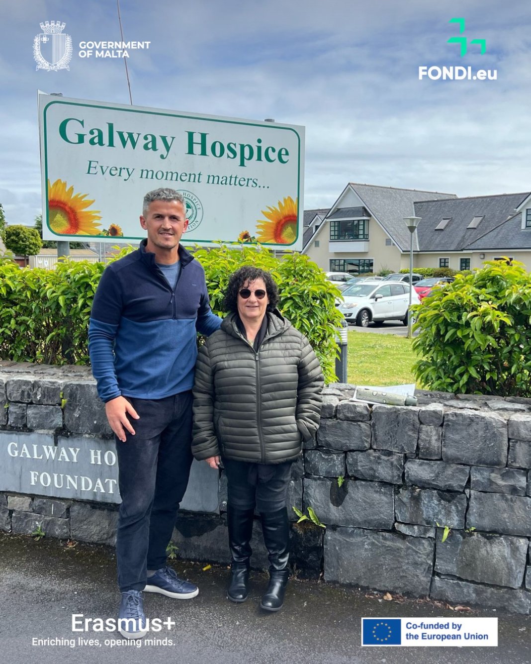 2 Hospice Malta workers receive training in Ireland