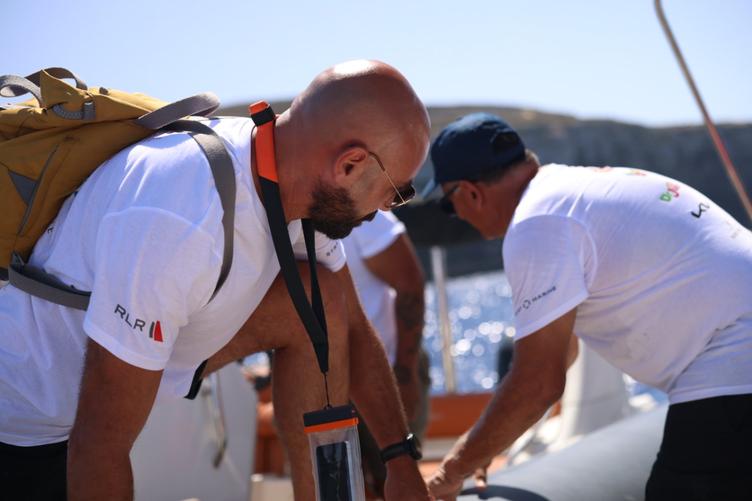 Neil Agius battles rough seas on day three of gruelling Gozo challenge