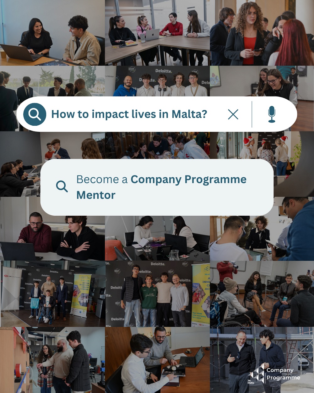 Be where the growth happens - JA Malta launches call for mentors