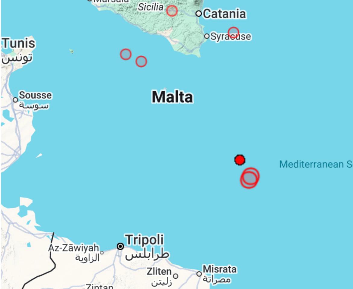 Magnitude 5.5 earthquake felt across Malta shortly before noon