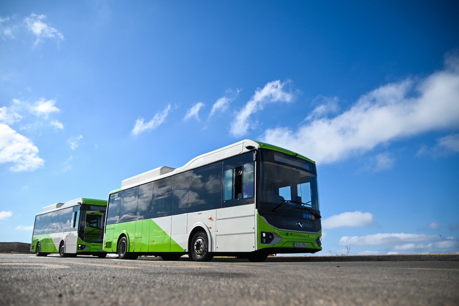 Malta Public Transport launches first fully electric 9-Metre buses ...