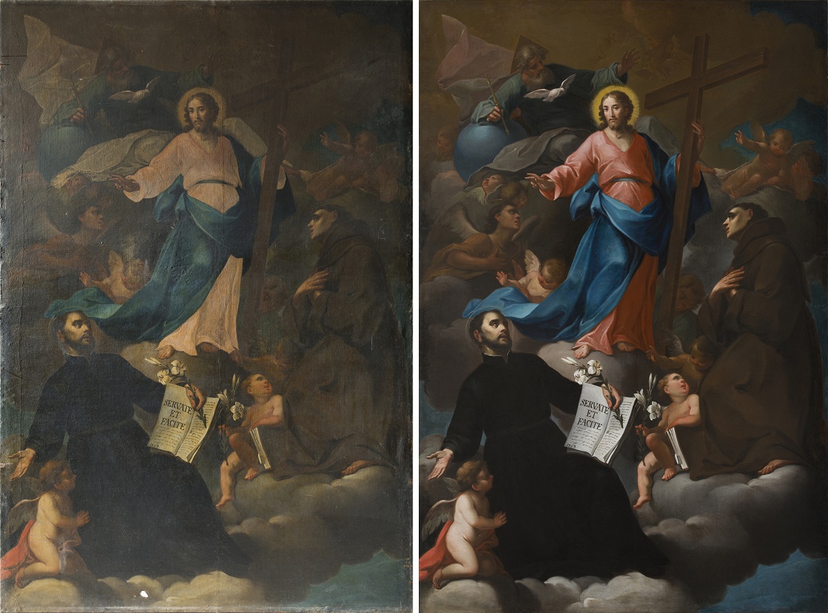 Ghaxaq Parish unveils restoration of historic altar paintings