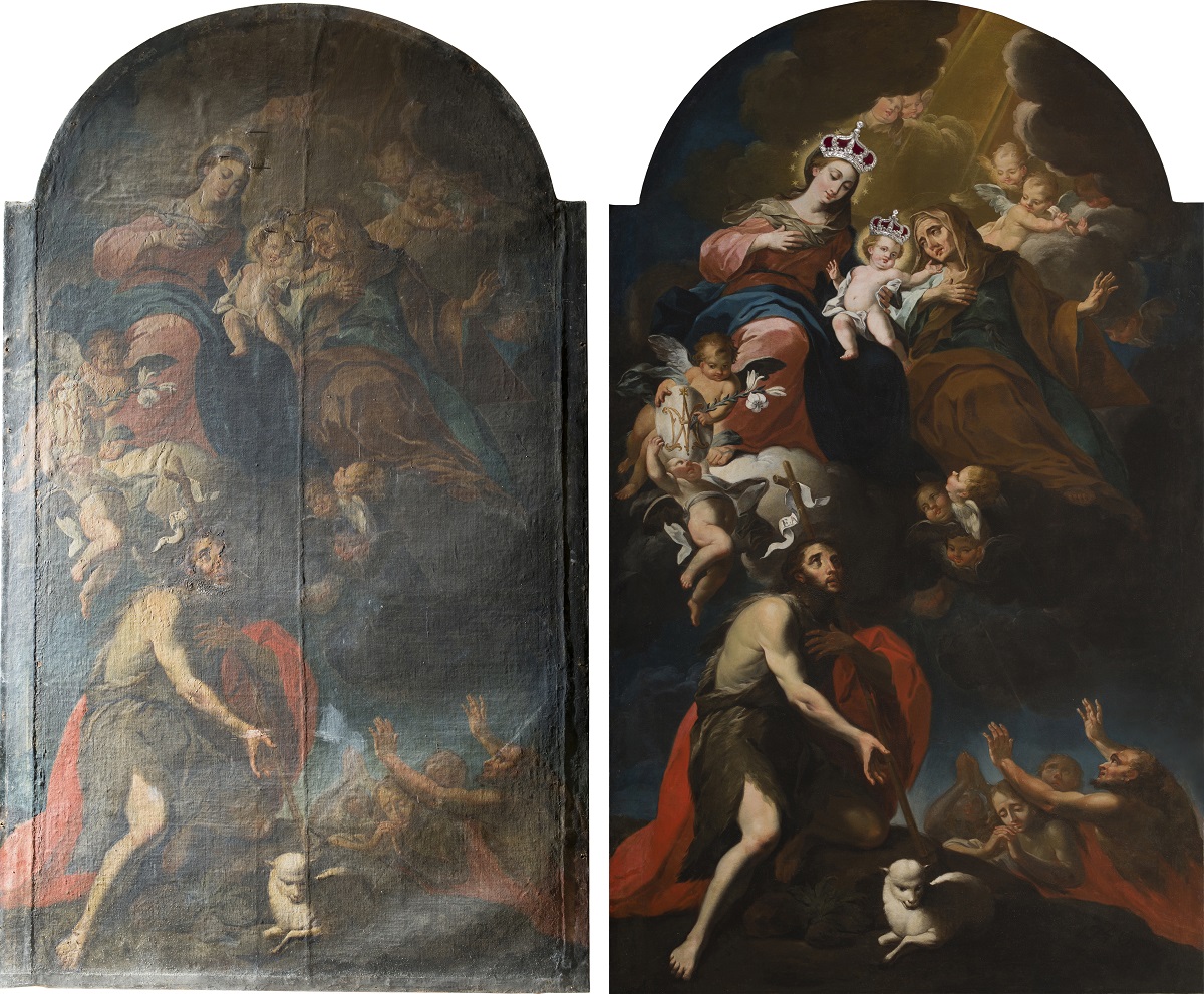 Ghaxaq Parish unveils restoration of historic altar paintings