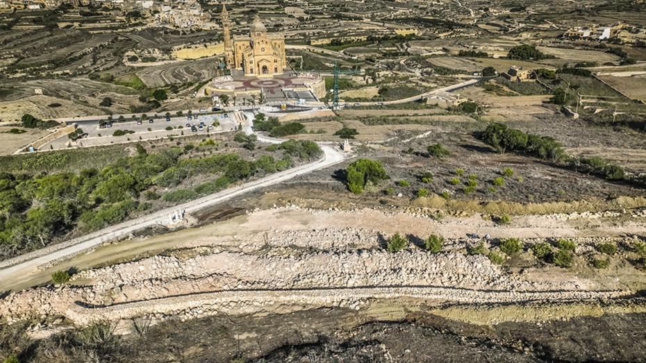 Afforestation project launched on church-owned land overlooking Ta ...