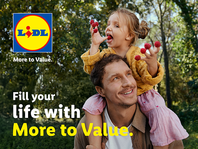 LIDL launches international campaign "LIDL more to value"