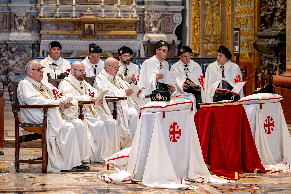 Equestrian Order of the Holy Sepulchre of Jerusalem holds investiture ...