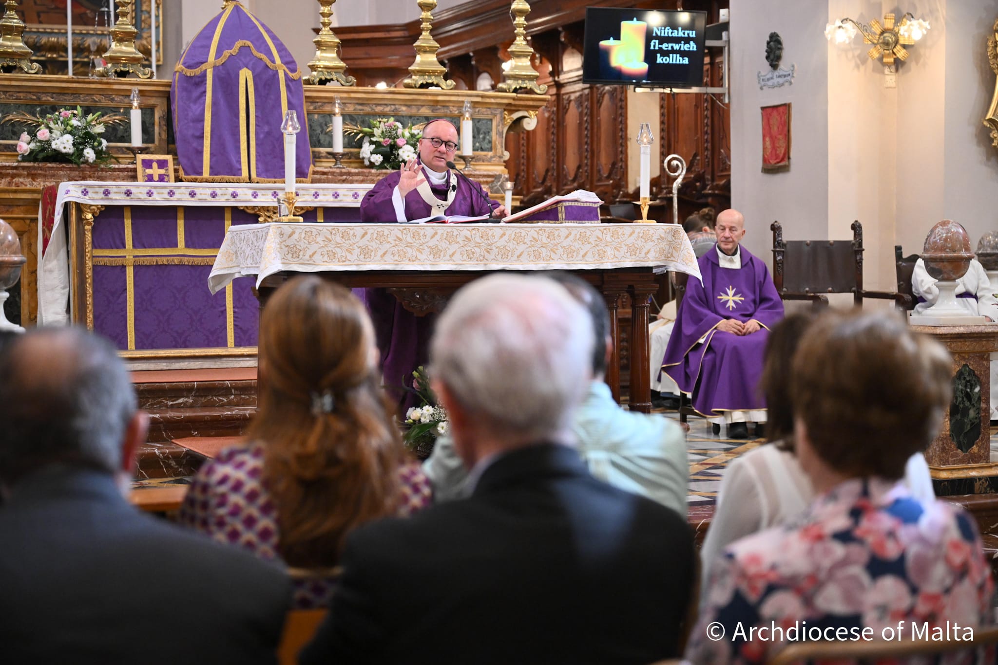 'Our tears are holy': Archbishop Scicluna offers comfort to mourners on ...
