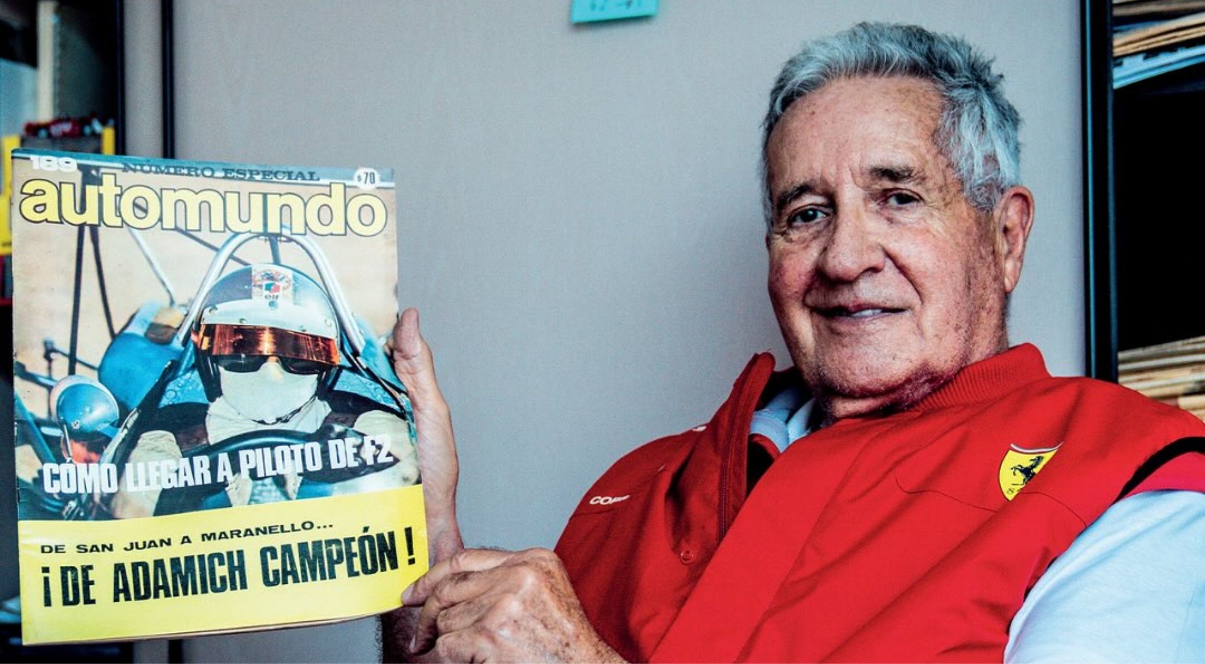 Imut Andrea De Adamich, eks sewwieq tal-Formula 1 u kummentatur sportiv ...