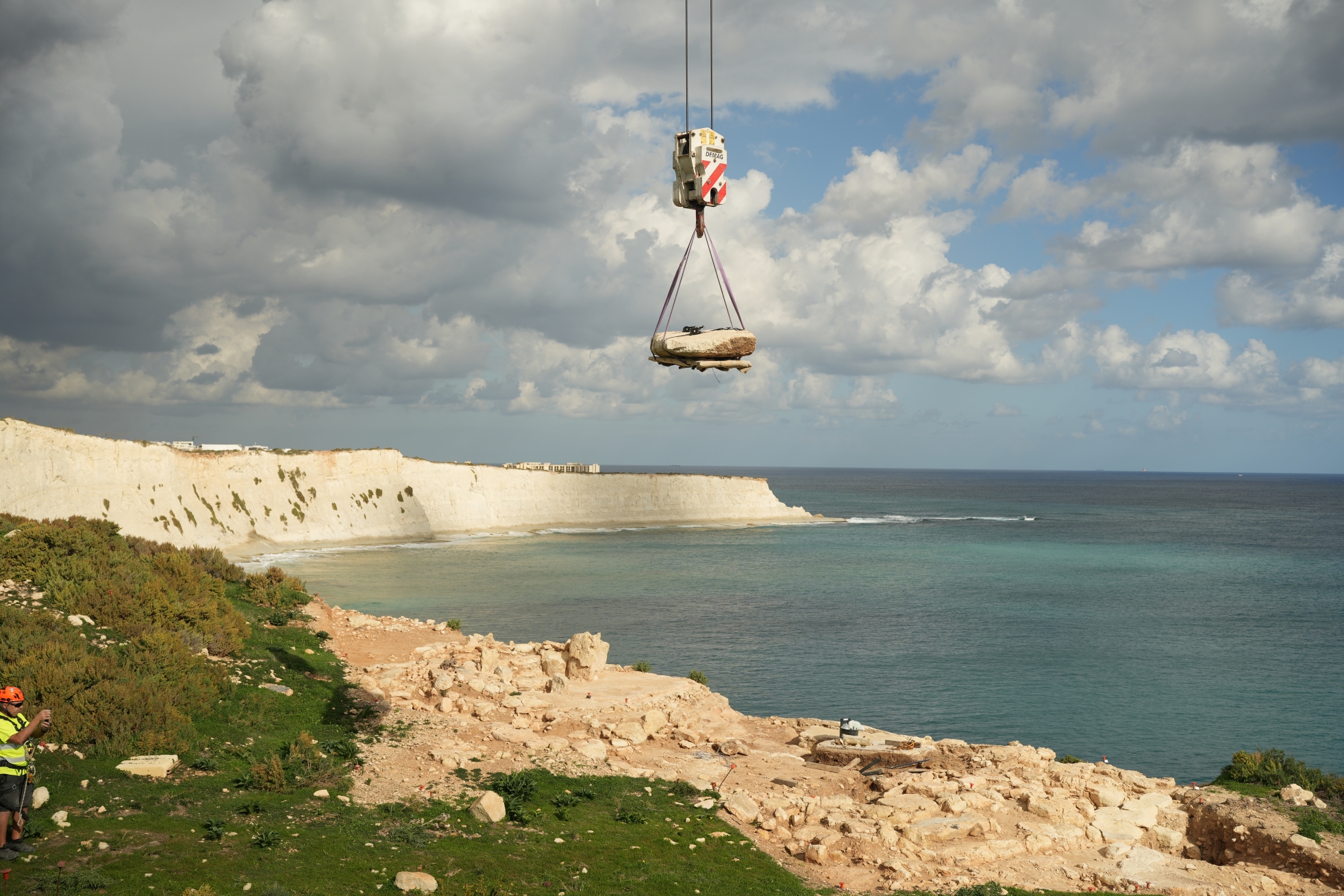 L-aħħar fażi ta' skavar fi Xrobb l-Għaġin