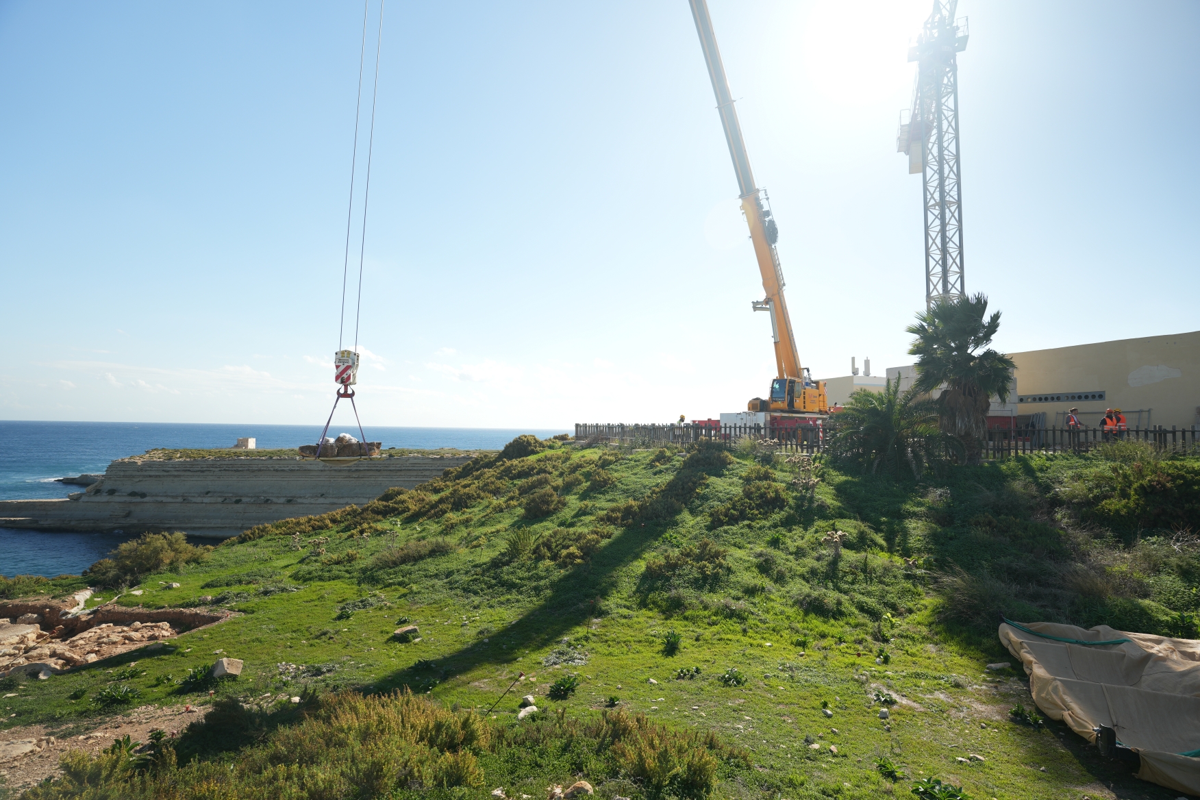 L-aħħar fażi ta' skavar fi Xrobb l-Għaġin
