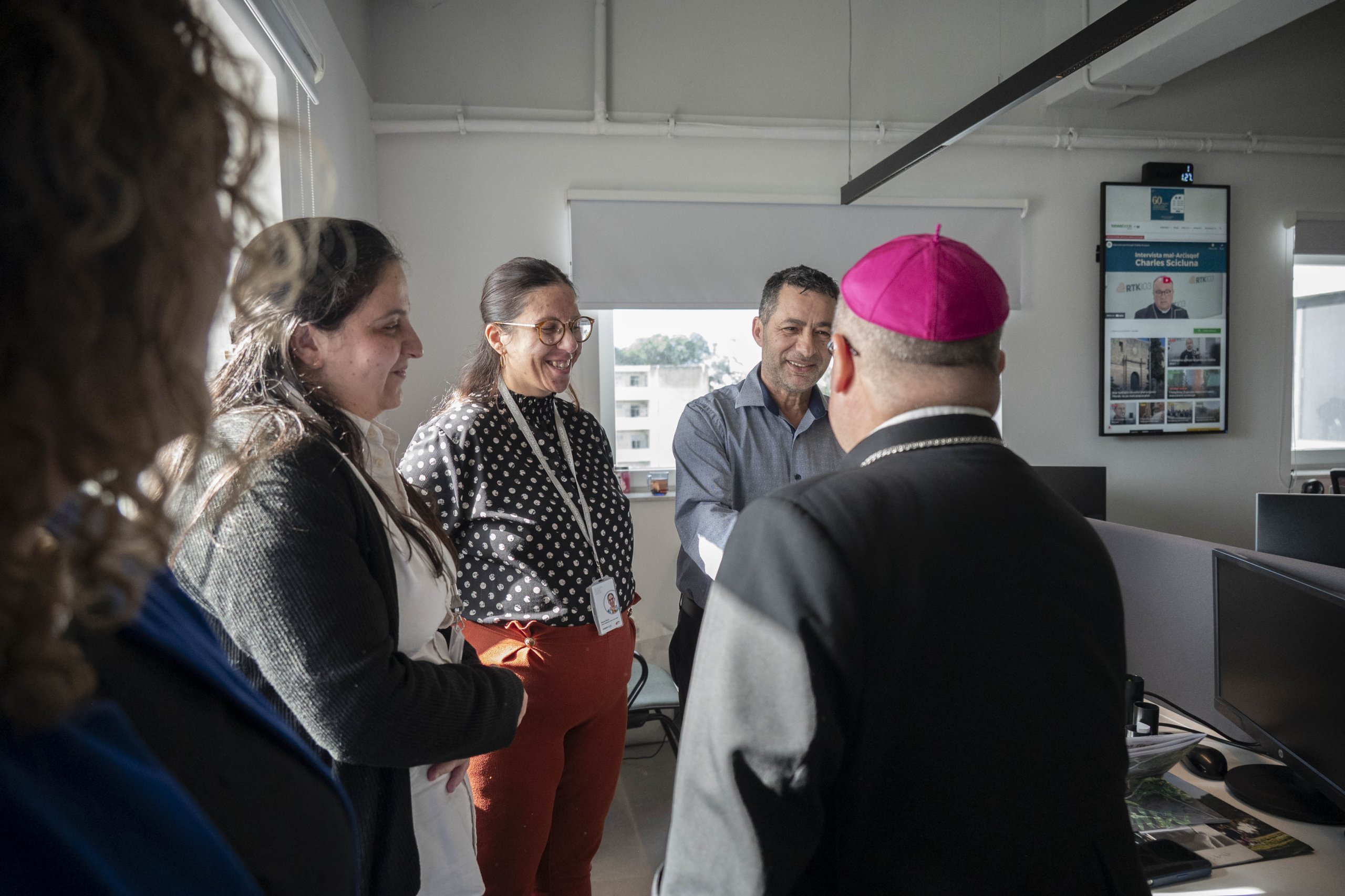 Archbishop Scicluna urges Newsbook Malta to serve humanity through ...