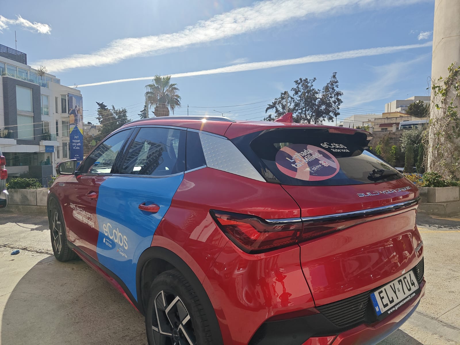 Ride for a cause with eCabs