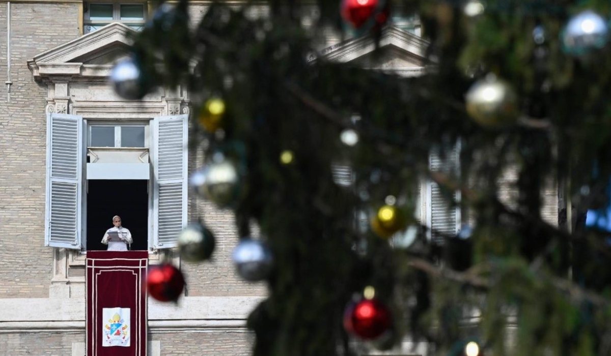 Watch: Pope prays for world peace in New Year’s Day Angelus