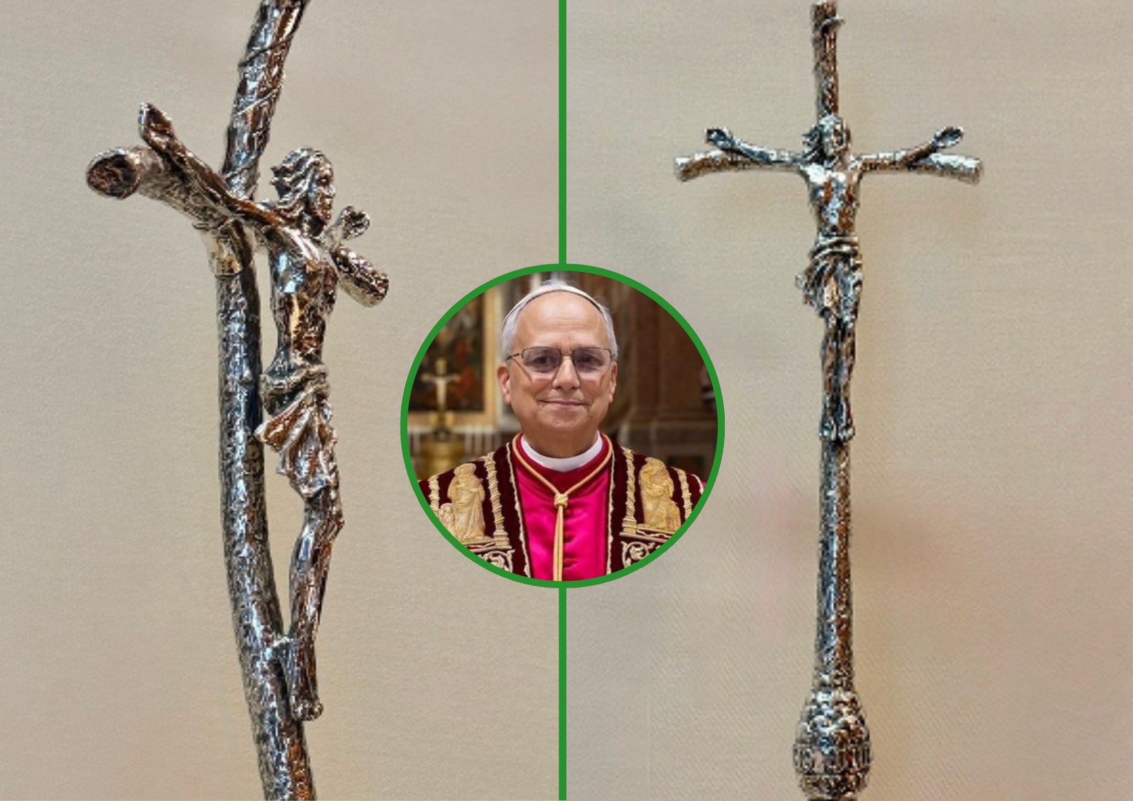 Il-Papa Ljun XIV jagħmel użu minn salib ġdid