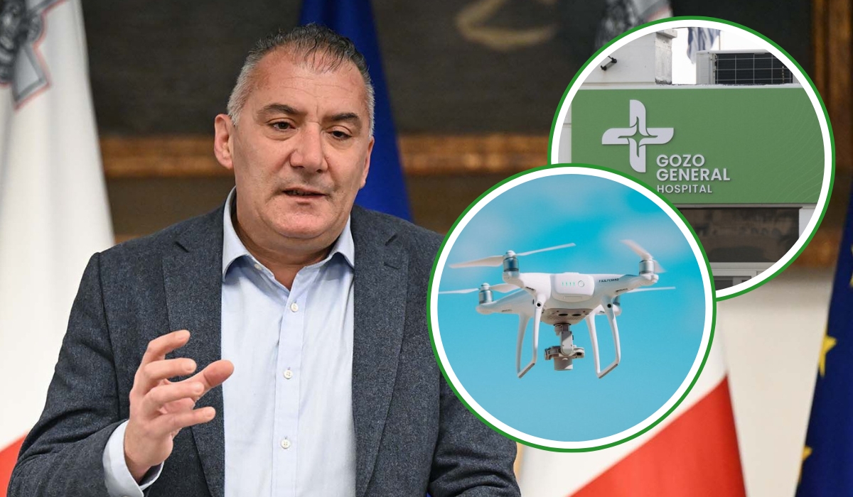 Tender for medical drone link between Mater Dei and Gozo launched