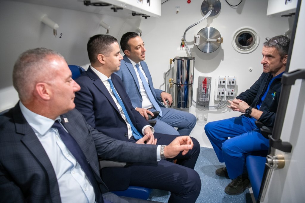 New £1.2 million hyperbaric unit inaugurated at Gozo General Hospital