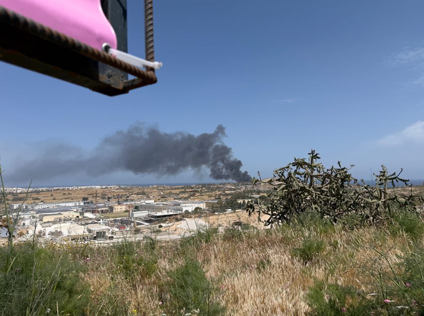 Blaze erupts at Magħtab waste facility