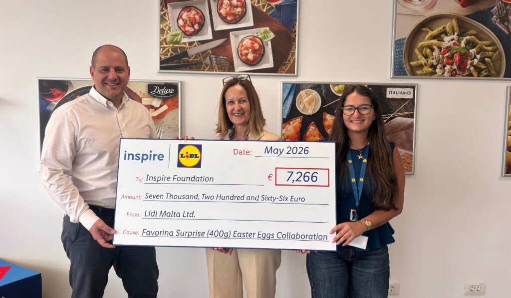 Together for the community: Lidl Malta raises over €7,000 for the ...