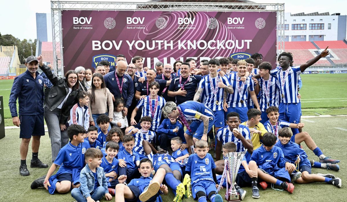 Mosta FC win the BOV Youth Knock-Out