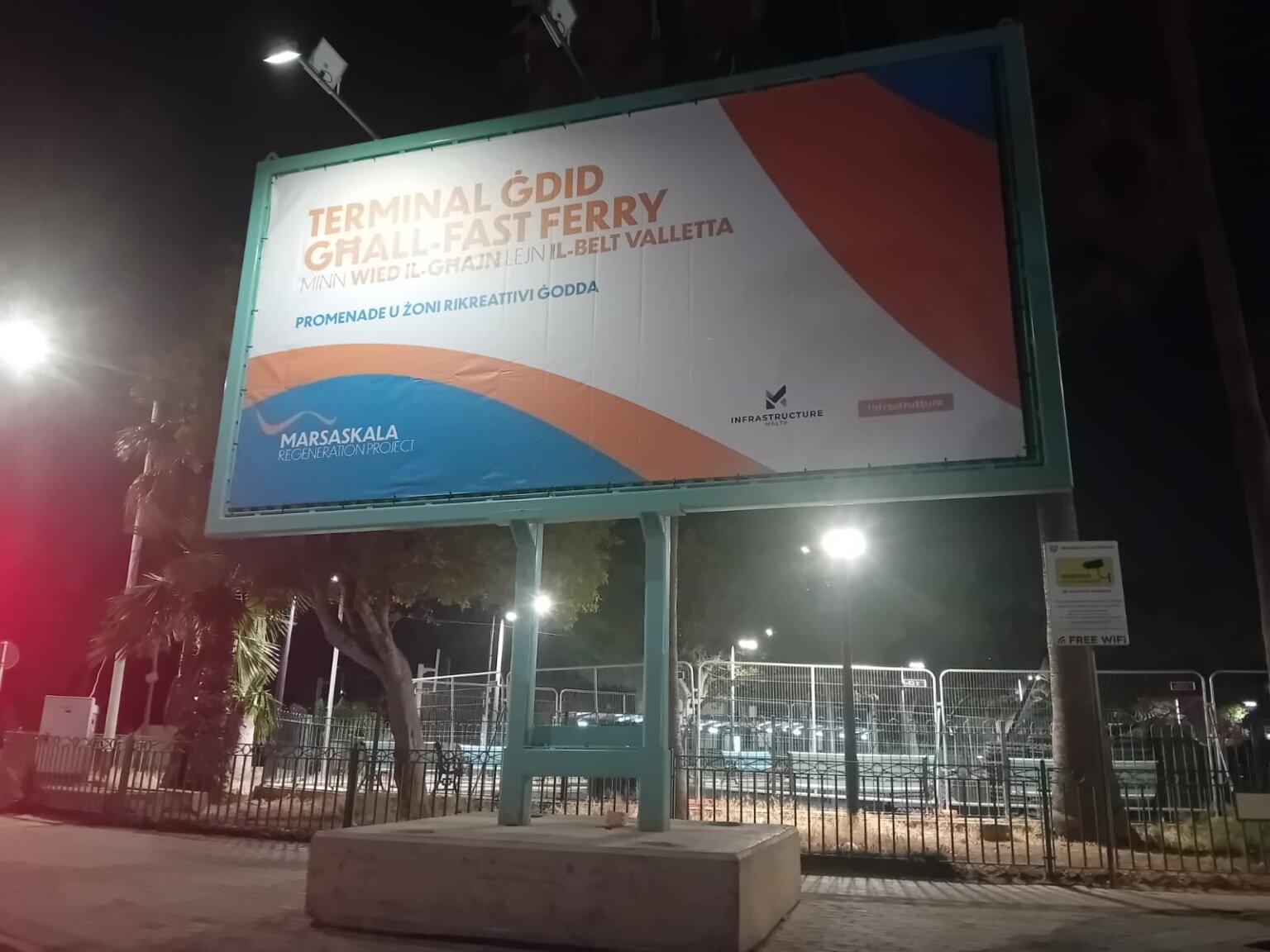 Billboard promoting controversial Marsaskala ferry pops up just after ...