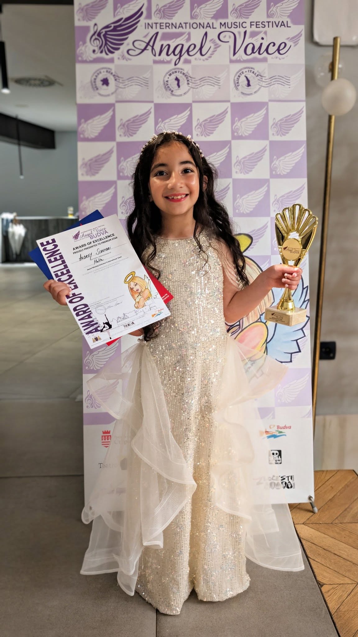 Rikonoxximent internazzjonali għal Audrey Schembri fil-Montenegro