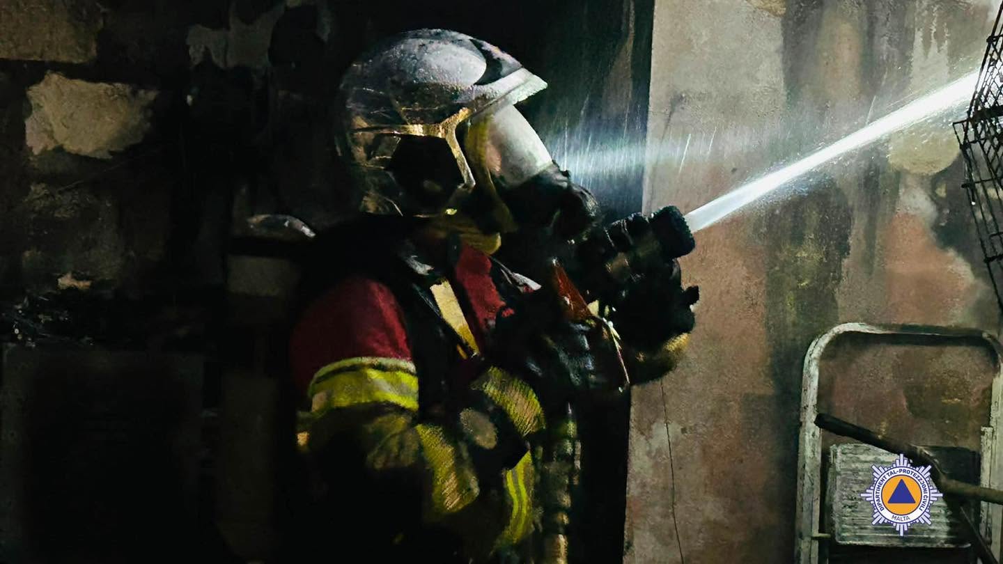 Watch: Gas cylinder explosion sparks emergency response