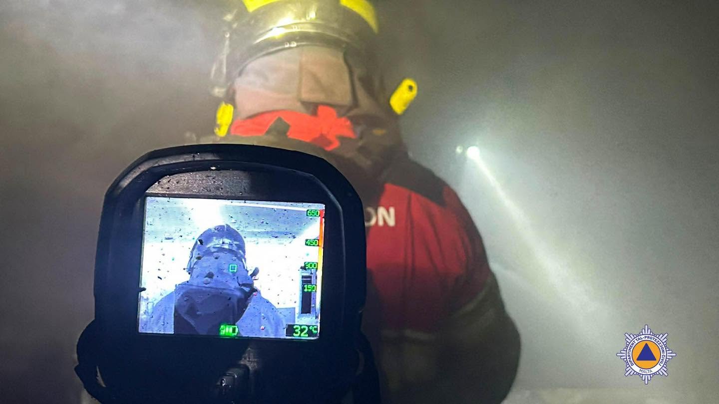 Watch: Gas cylinder explosion sparks emergency response