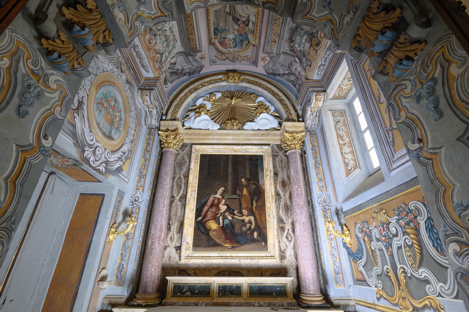 Valletta chapel reveals hidden paintings by 'il Romano'