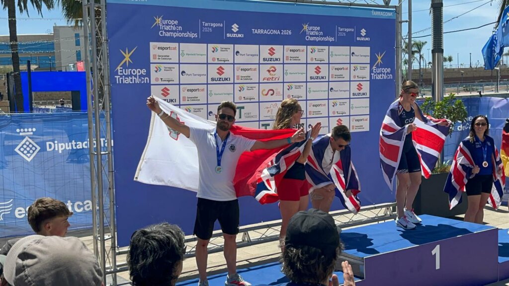 Midalja tal-fidda għal Keith Galea fil-kampjonati Ewropej tat-Triathlon