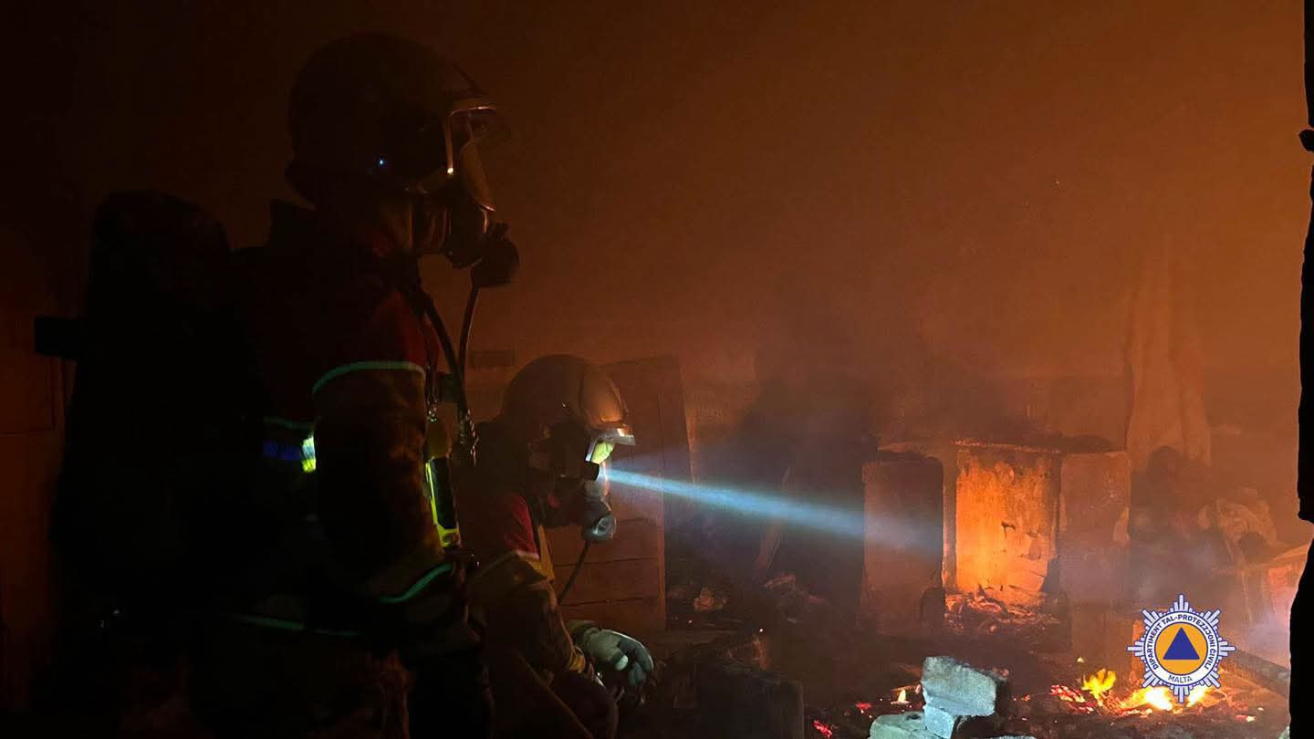 Fire breaks out at Marsa’s former match factory